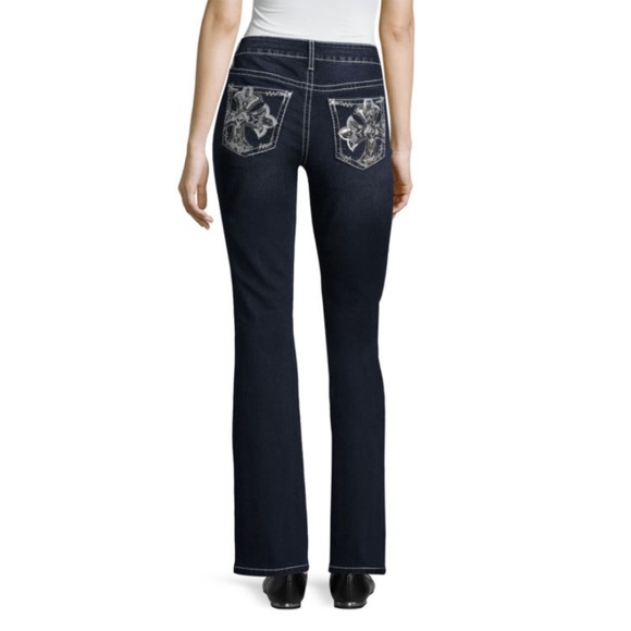 a.n.a | Jeans | Nwt Ana Crossembellished Pocket Bootcut Jeans | Poshmark